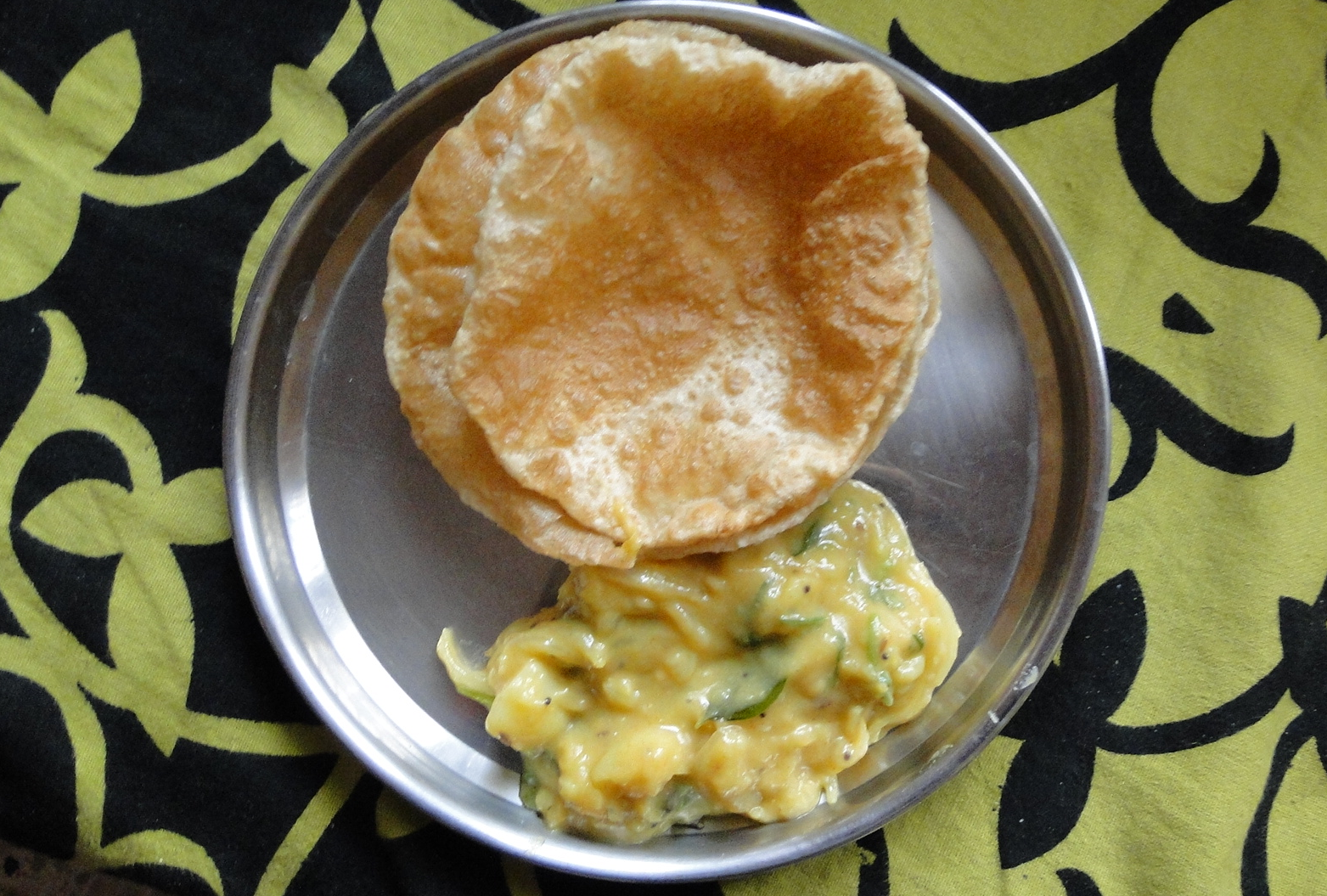 RAMADEVI RECIPES: Poori potato curry / vurlagadda kurama for poori ...
