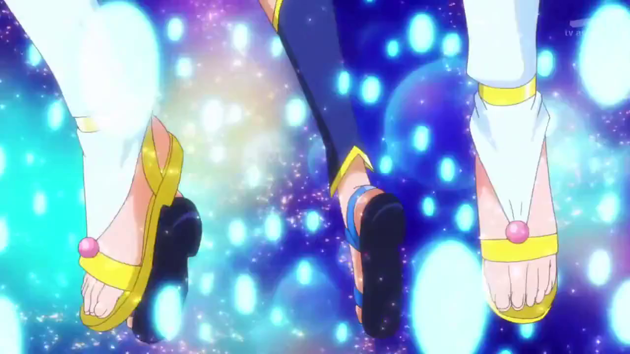 Anime Feet: Witchy PreCure! (Maho Girls PreCure!): Mirai and Riko (Part 1)