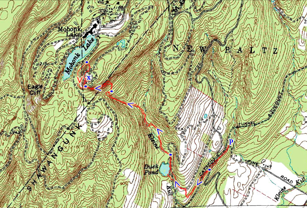 Harriman Hiker: Harriman State Park and Beyond: Duck Pond Mohonk Scramble