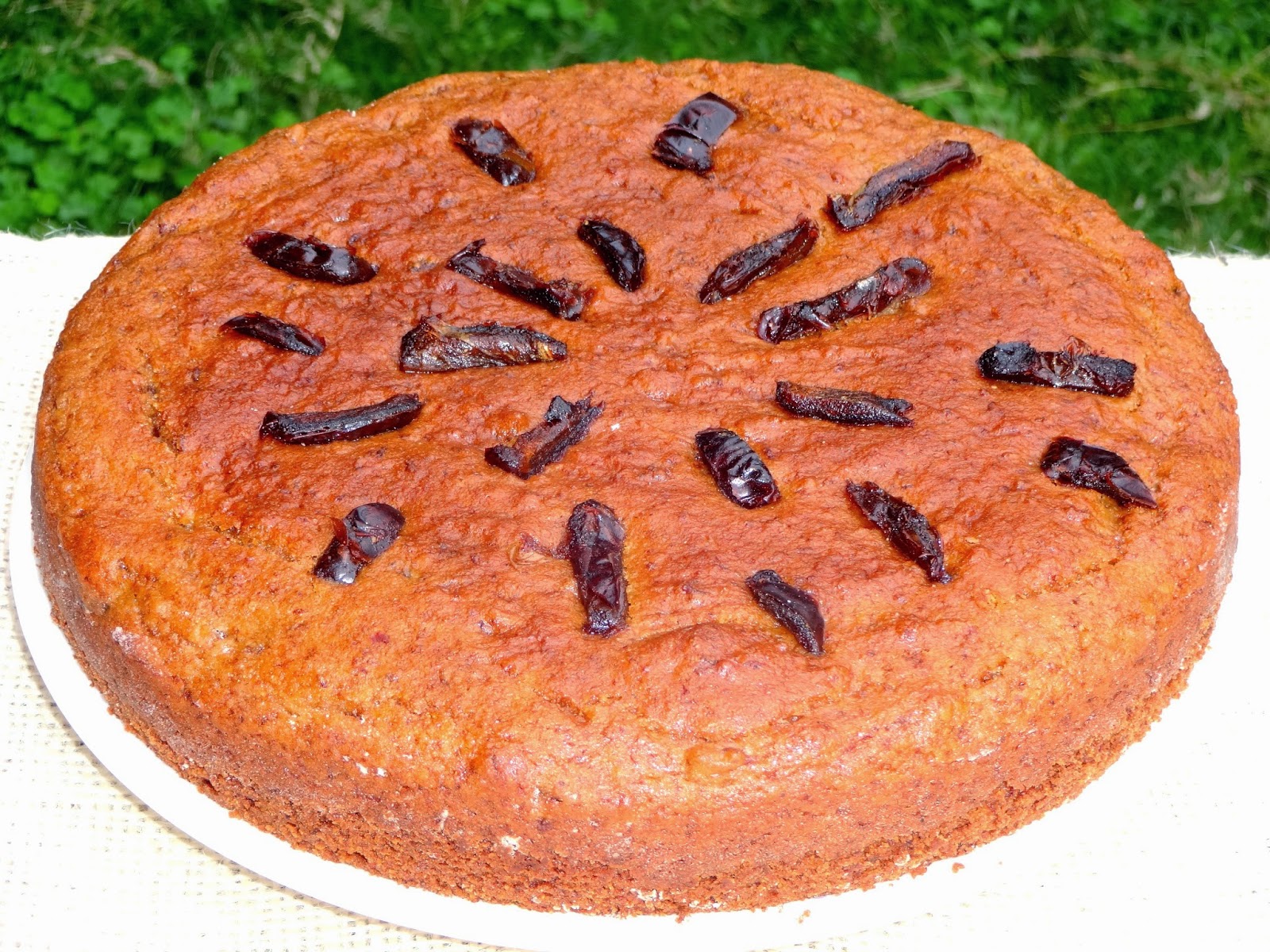 Low Fat Whole Wheat Sapodilla (Chikoo) Date Cake (Egg less) | Ambrosia