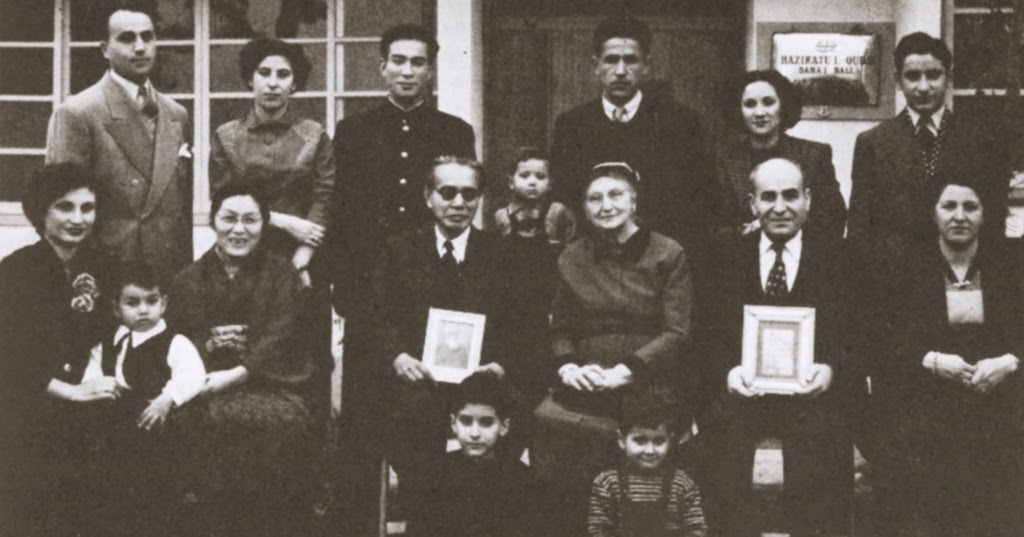 Baha'i Points of Interest: Circa 1953 - The group that formed the ...