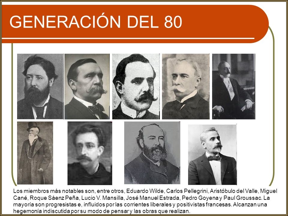 .: Generación del 80