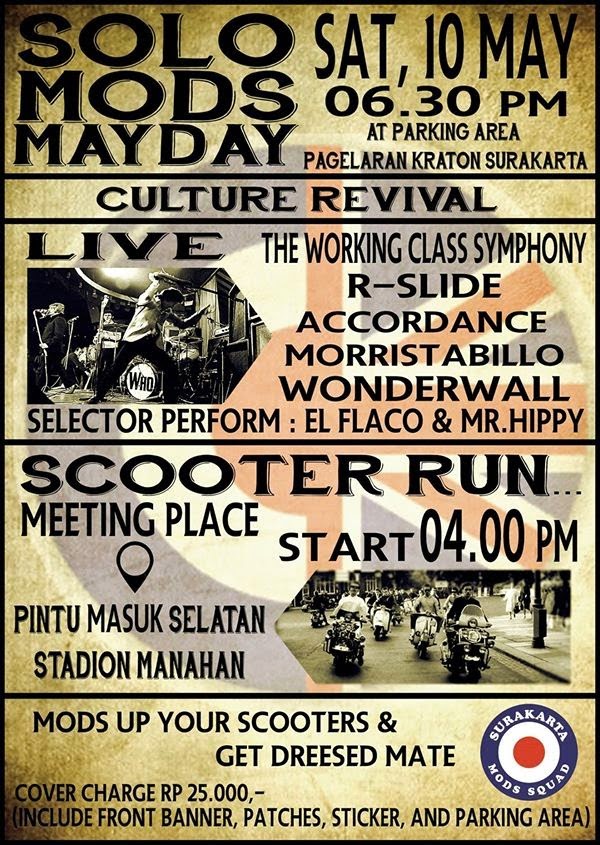 VESPA JAVA: SEJARAH MODS ( MODS HISTORY )