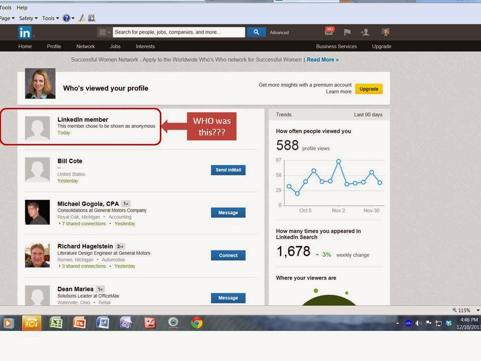 15 Minutes a Day on LinkedIn: Anonymous Views of Your LinkedIn Profile