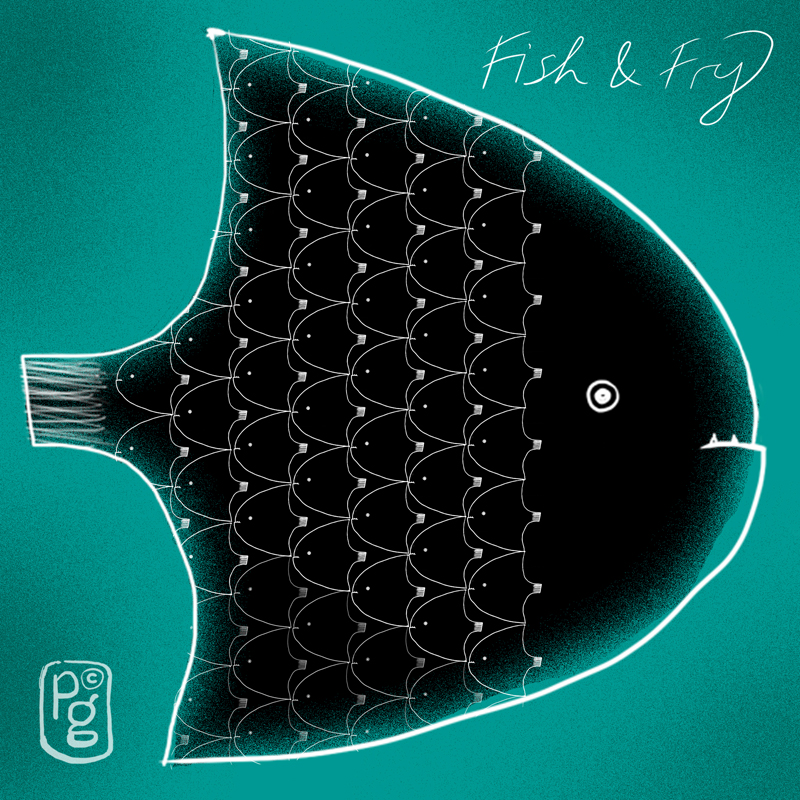 PETER GANDER ART: Fish and Fry (digital art)