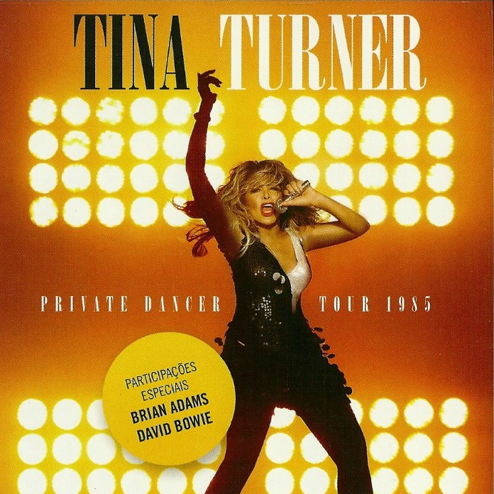 Encarte: Tina Turner - Private Dancer Tour 1985 - Encartes Pop