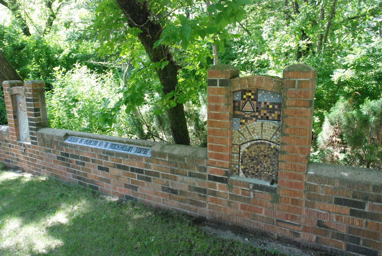 Elodie's wordspace: GARDEN OF THE URSULINE CONVENT IN BRUNO, SASK.