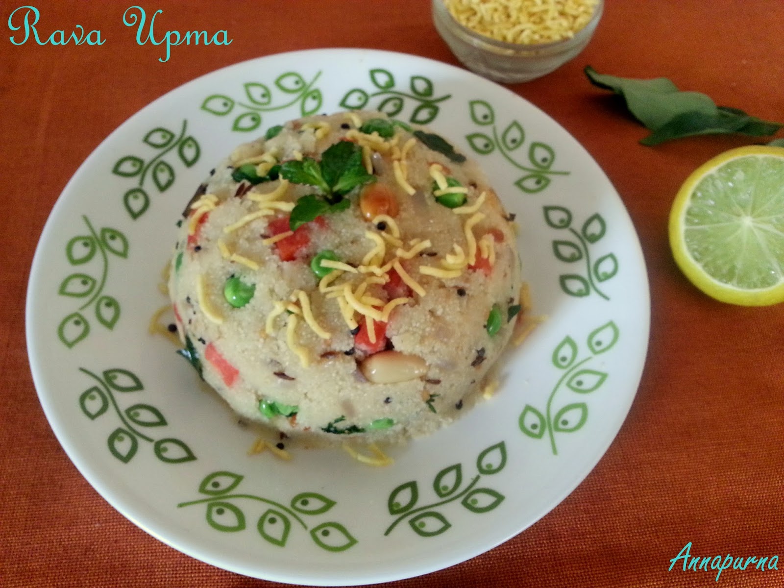 Annapurna: Rava Upma / South Indian Breakfast Recipe
