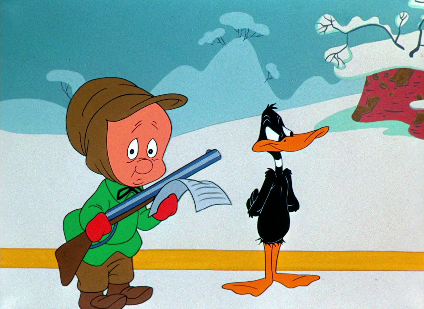 Duck! Rabbit, Duck! - cartoon characters