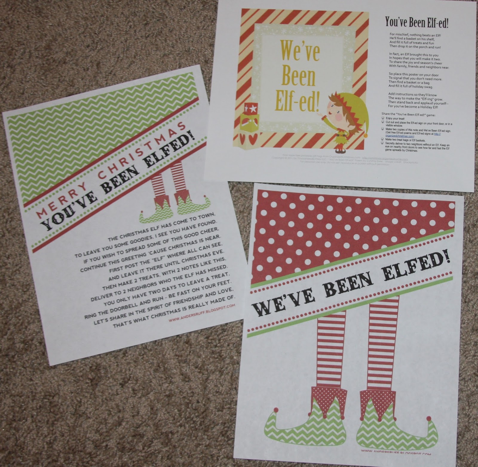 A Learning Journey: E is for Elf-ed: You've Been Elf-ed