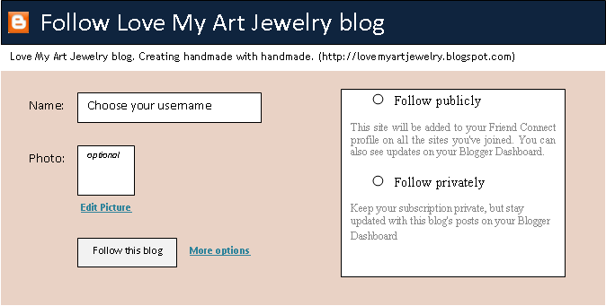 Love My Art Jewelry: How to Follow a Blog 101...