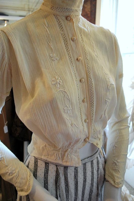 All The Pretty Dresses: Lovely & Simple Turn of the Century Blouse