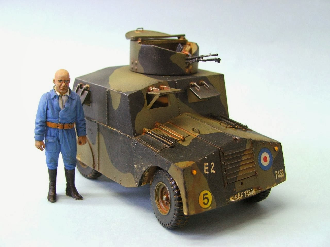 Panzerserra Bunker- Military Scale Models in 1/35 scale: Beaverette Mk ...