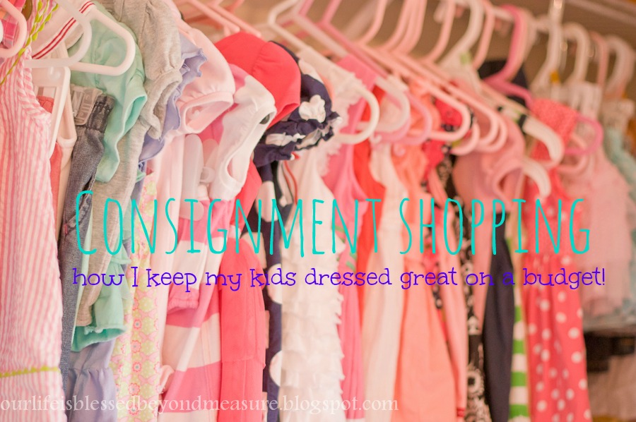 Blessed Beyond Measure: Consignment Shopping Love