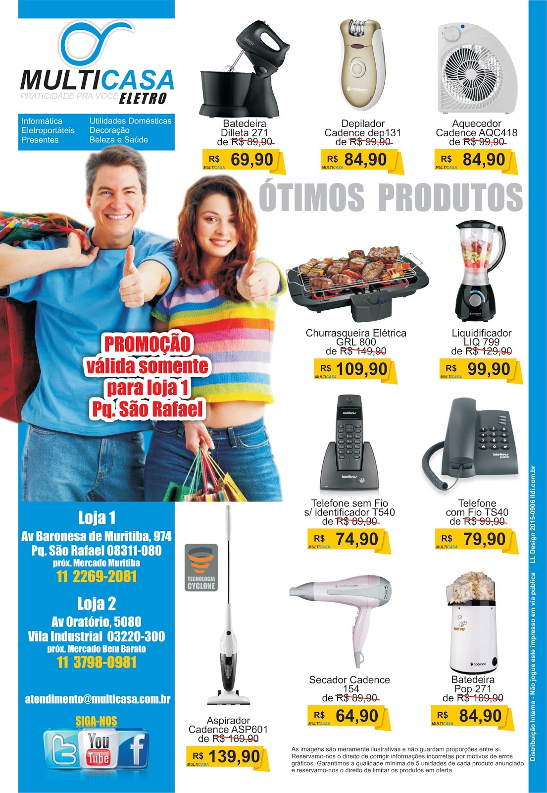 LL Design Gráfico: Informativo Multi Casa Eletro - LL Design LLDI