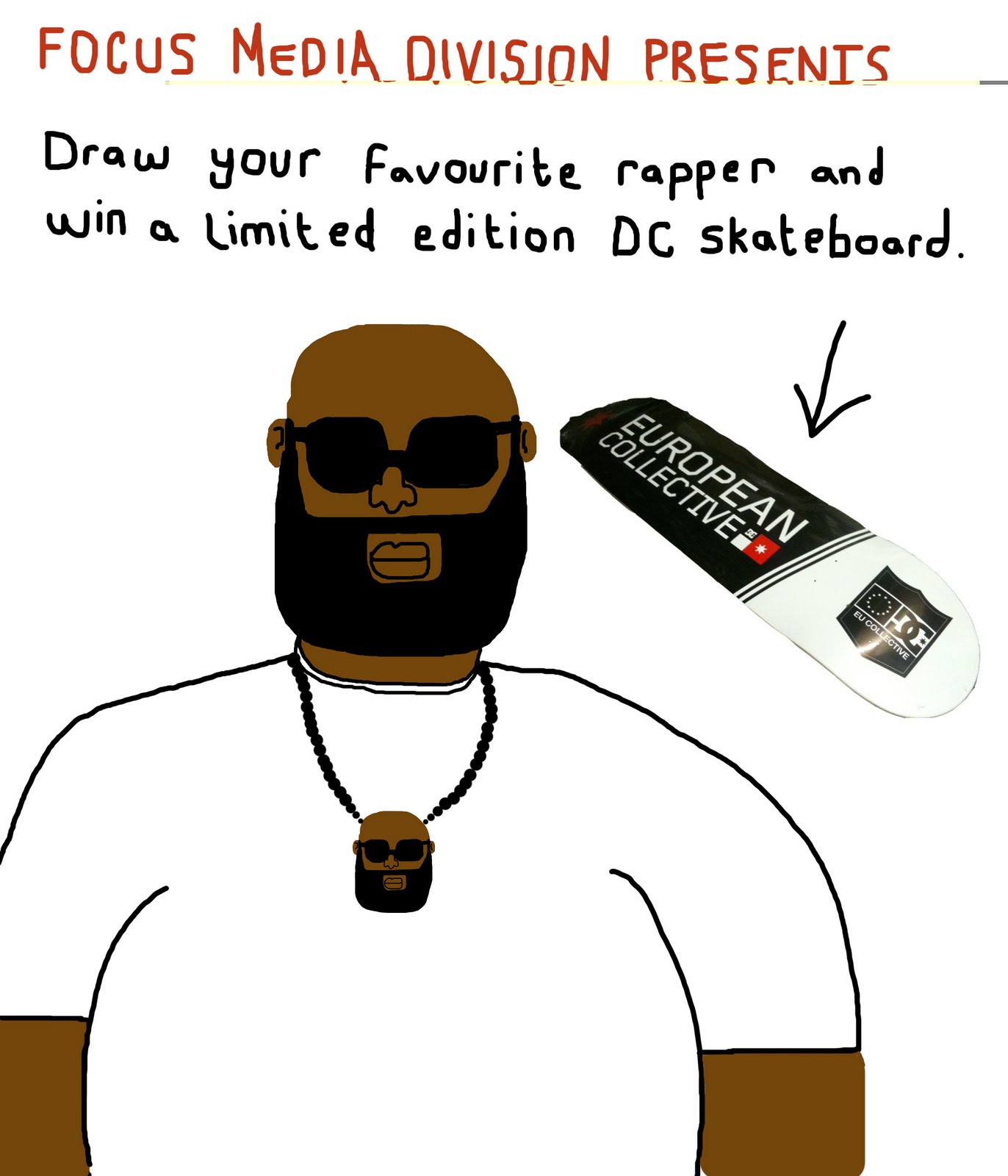 Focus Media Division: Draw Your Favourite Rapper Competition