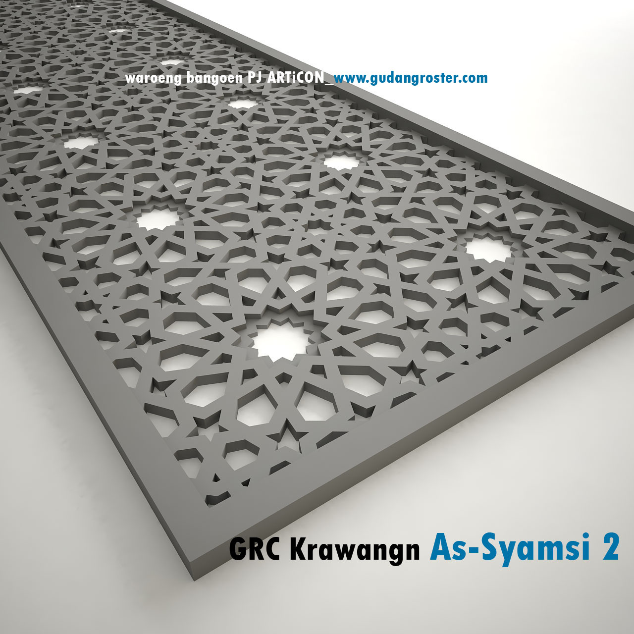 GRC ARTIKON: Alternatif Desain/Motif GRC Krawangan (Islamic Geometric ...
