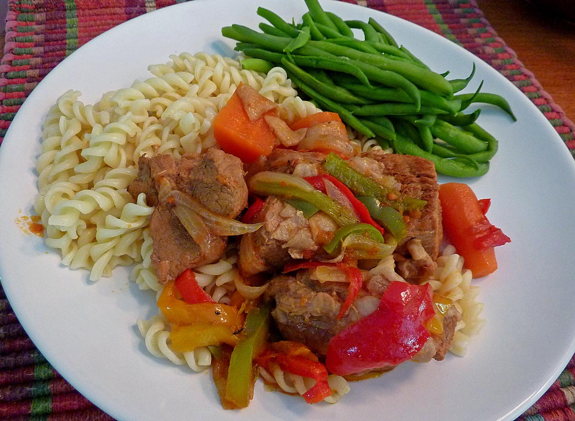 Living the life in Saint-Aignan: Goulache hongroise au veau