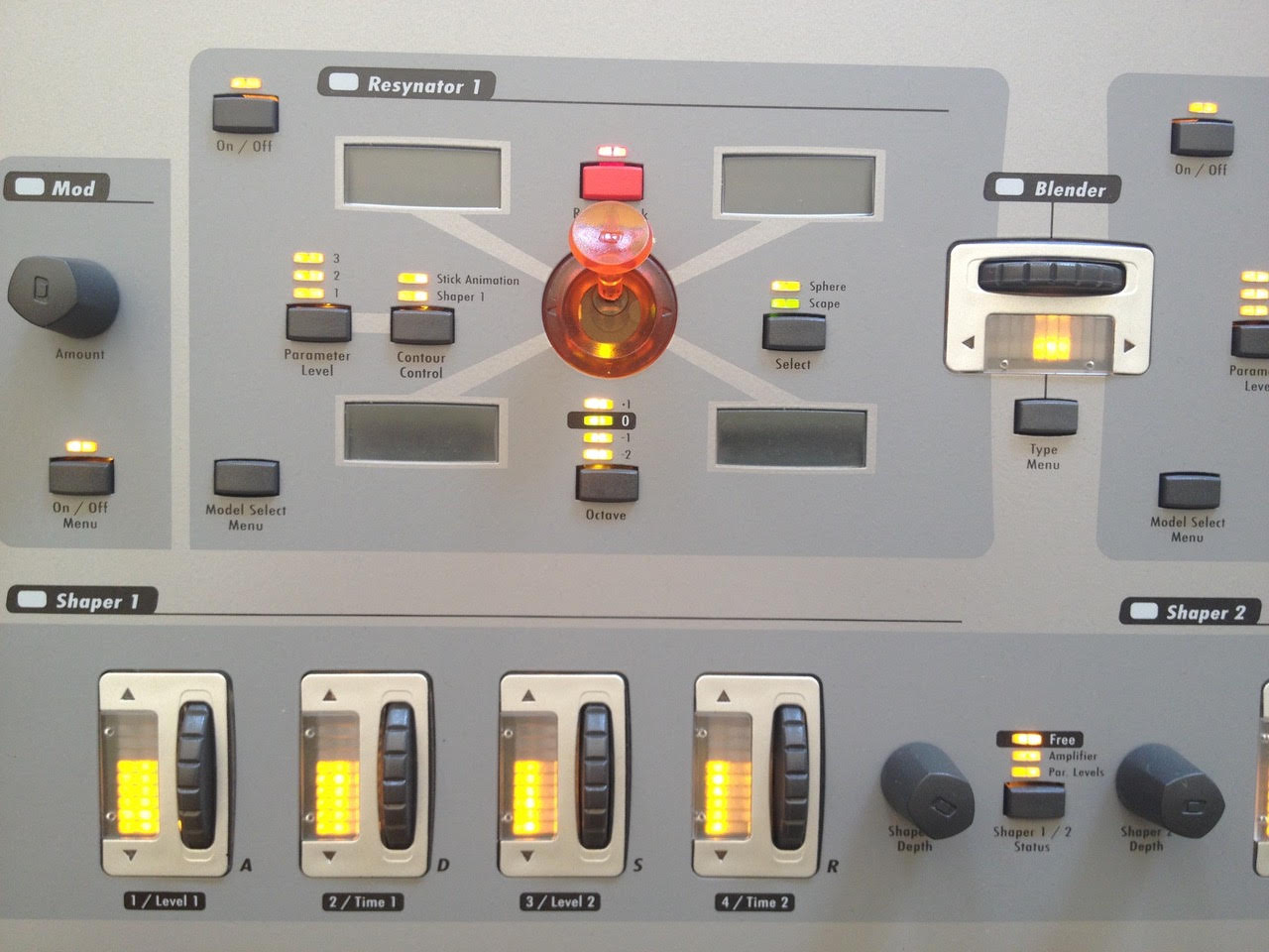 MATRIXSYNTH: Hartmann Neuron Synthesizer SN 0420 0294 0601 Unboxing Shots