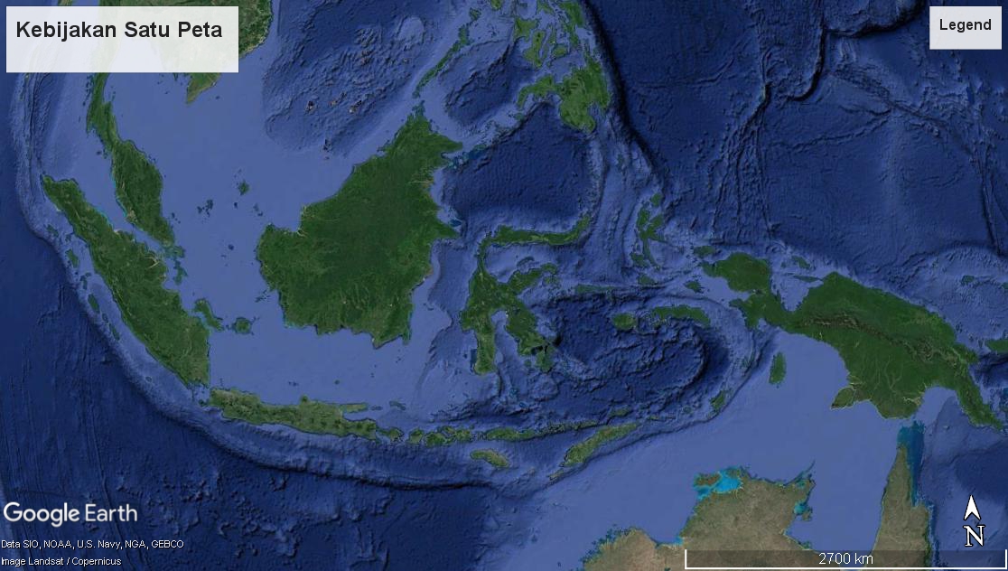 KEBIJAKAN SATU PETA DAN PERAN PENGINDERAAN JAUH DI DALAMNYA