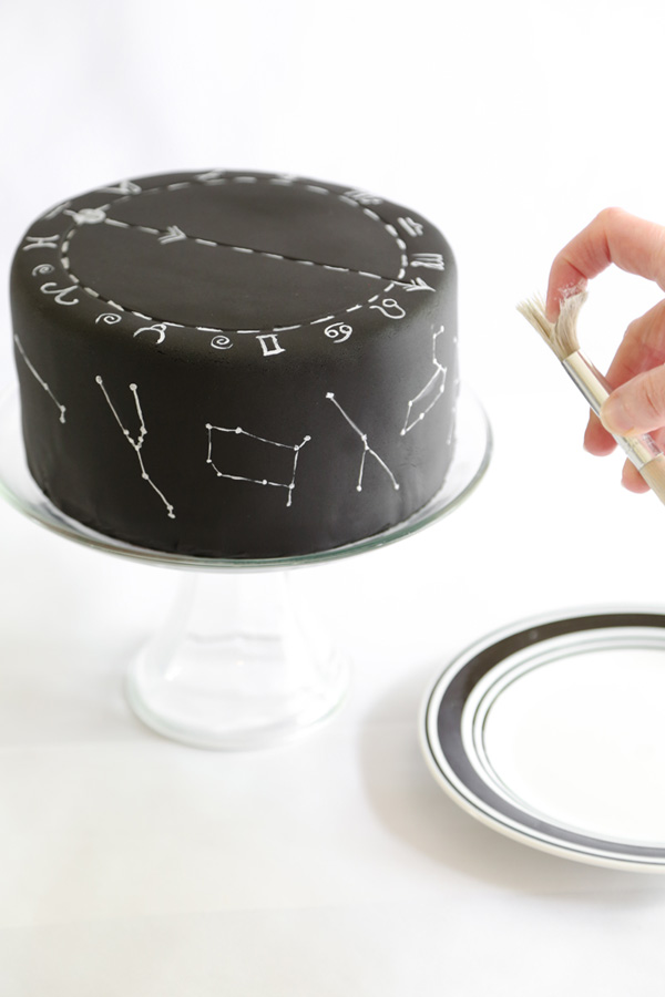 Zodiac Constellation Cake | Sprinkle Bakes