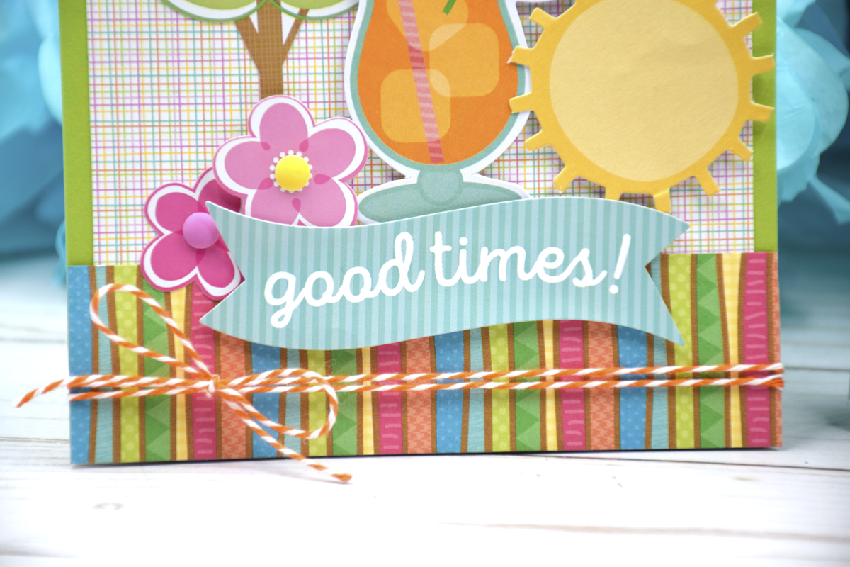 Doodlebug Design Inc Blog: Mix it Up Challenge: Bright Cheery Cards by Tya