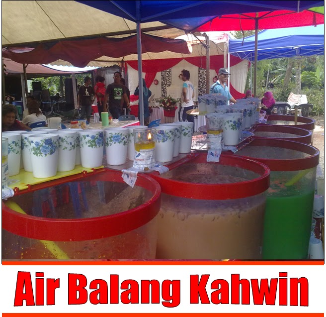 air balang: Air Balang Kahwin.