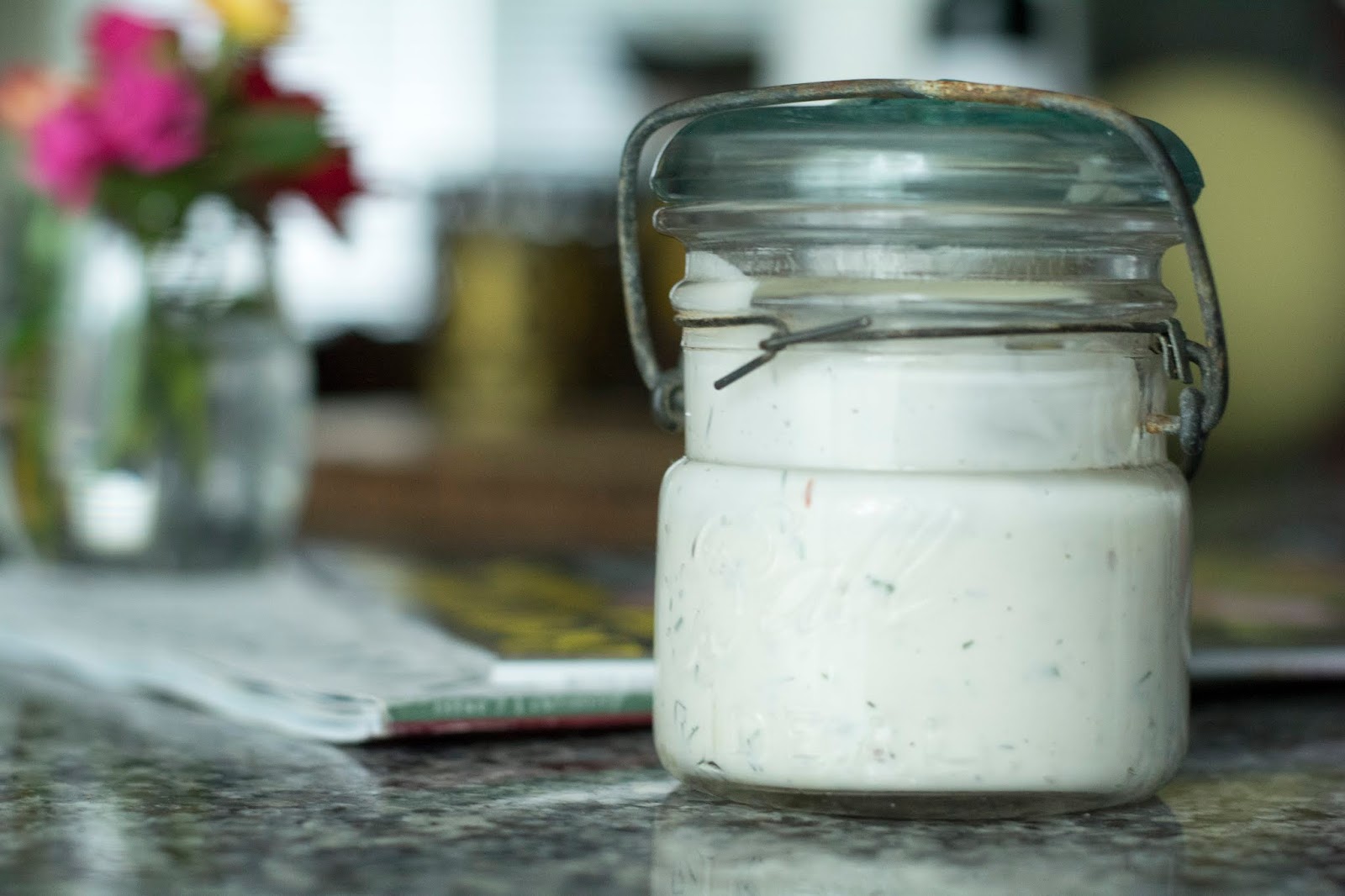 Homemade Ranch Dressing Recipe - Twirlerica