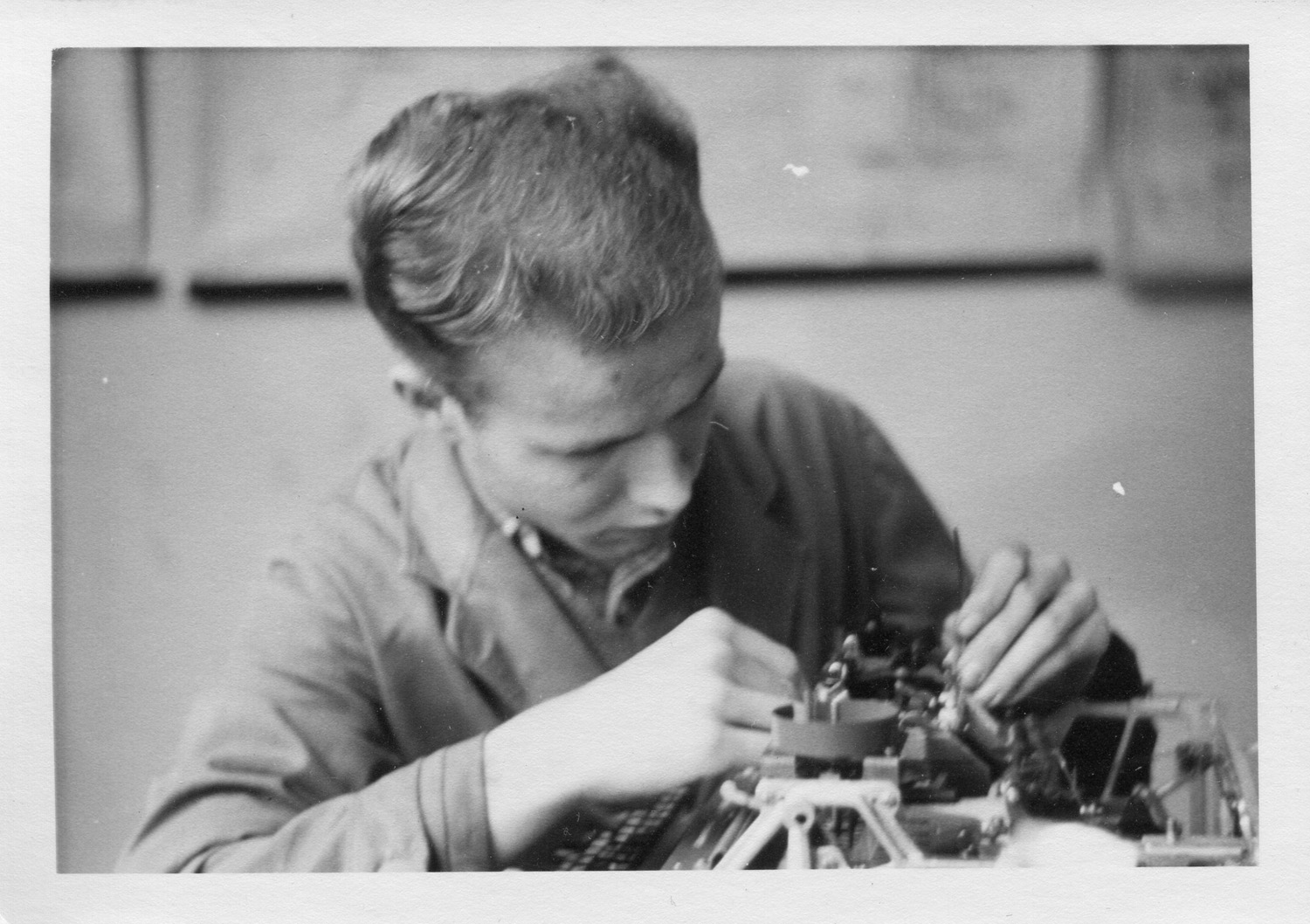 sommeregger's sammelsurium: 1950s Zurich typewriter repair shop