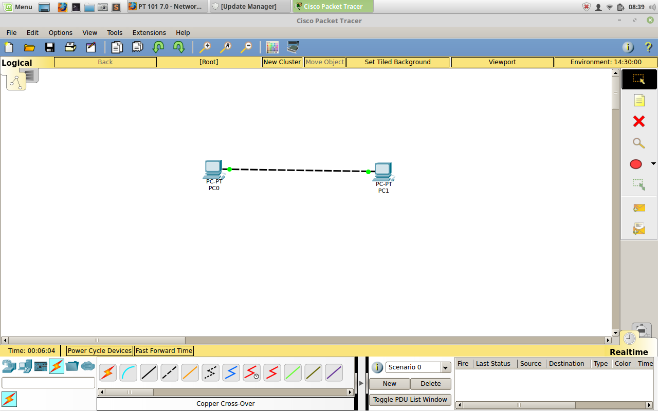 Peer To Peer di Cisco Packet Tracer ~ Erlin MF