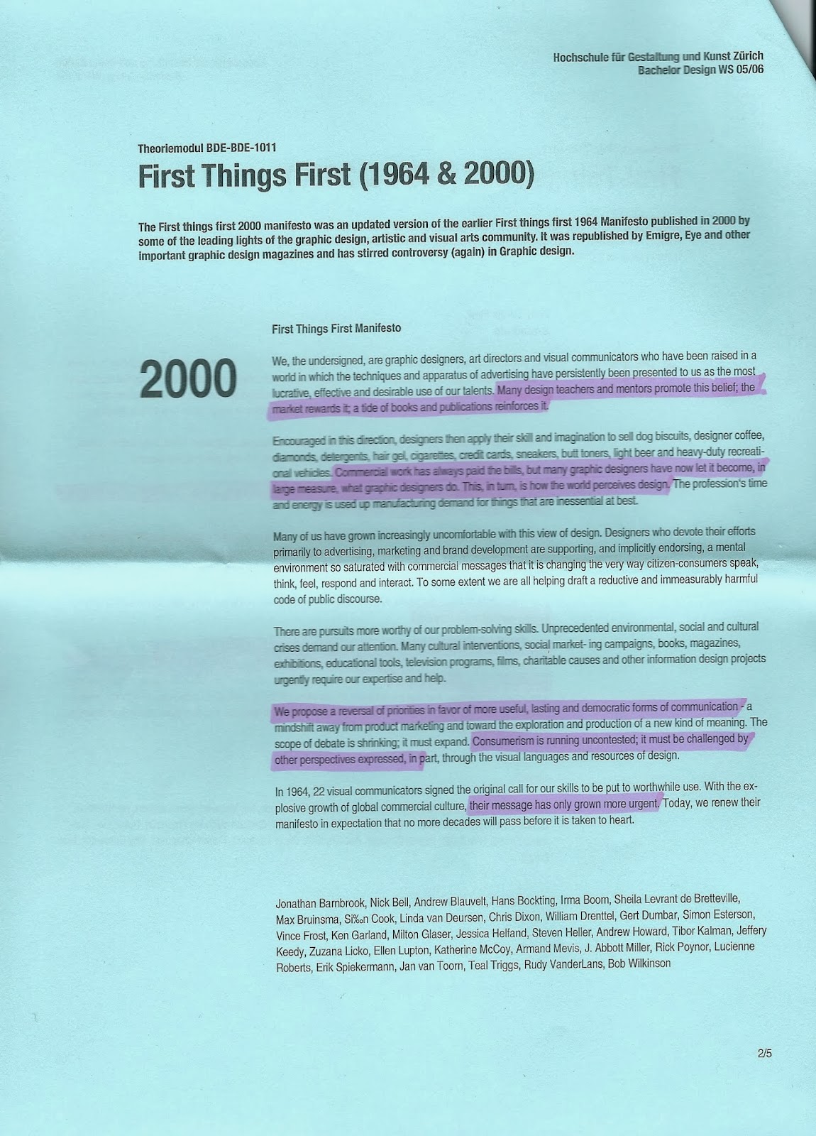 Design Context: Context of Practise 2: Seminar Notes and Study Task 5 ...