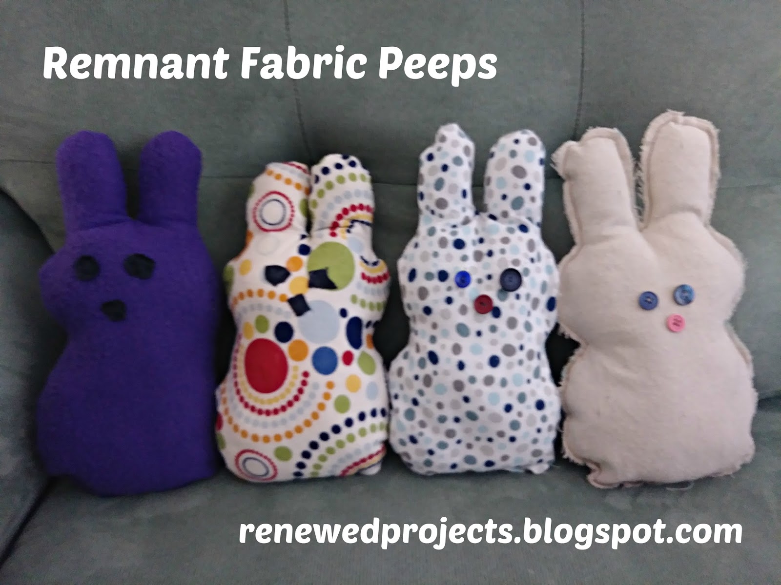Remnant Fabric Peeps