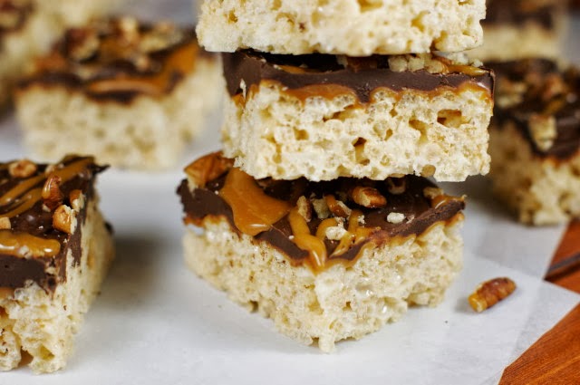 Turtle Krispie Treats | The Kitchen is My Playground