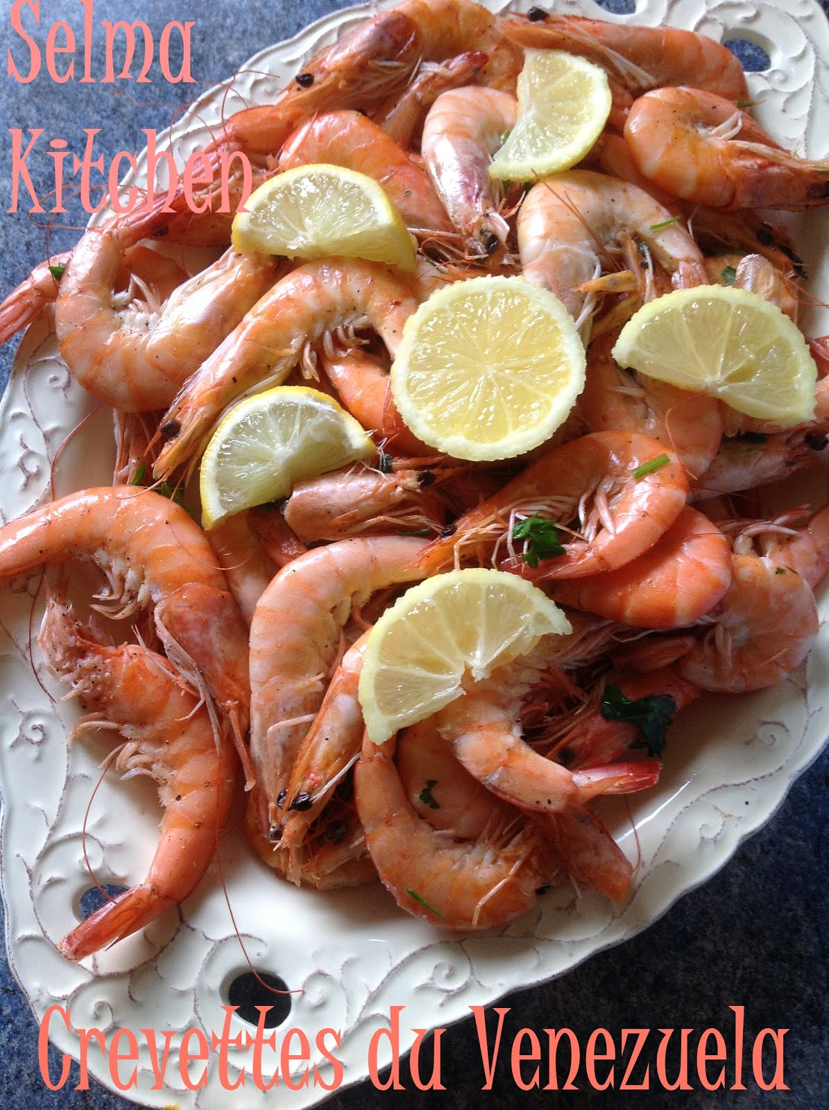 Selma Kitchen: Crevette sautés au persil frais.recette facile de ...