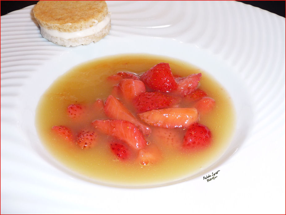 Lou Paladar Lepet: Fraises & Nage à la Rhubarbe ...