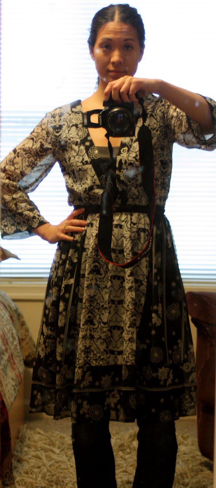 Deliliah Designs: Dress Redo: Frumpy to Cute