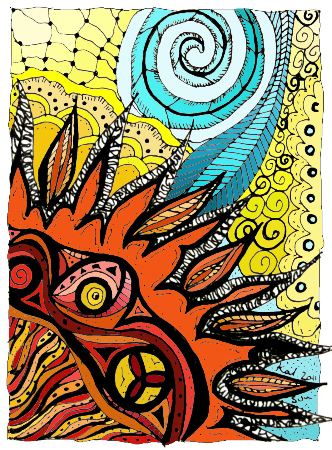 Zentangles and Doodling... | Kalona Creativity