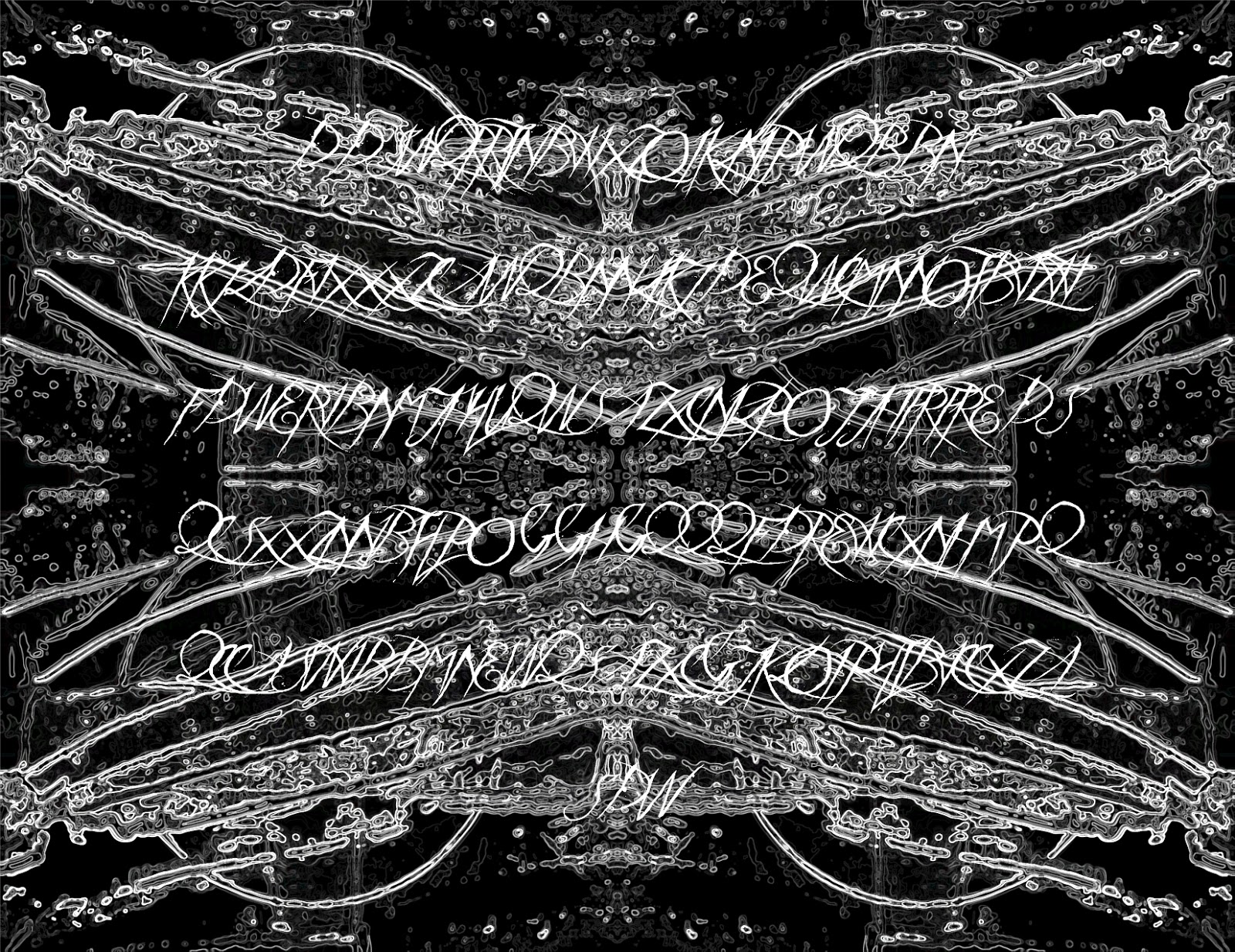 The New Post-literate: A Gallery Of Asemic Writing: Asemic Art ...