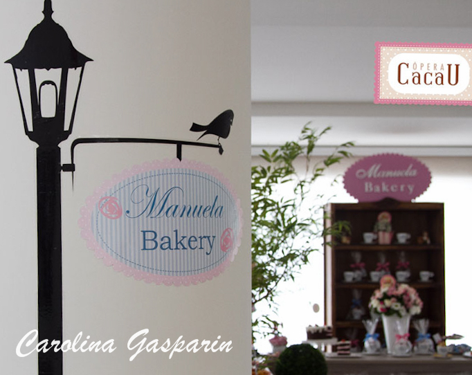 Ópera Cacau: Manuela Bakery - Chá de bebê menina