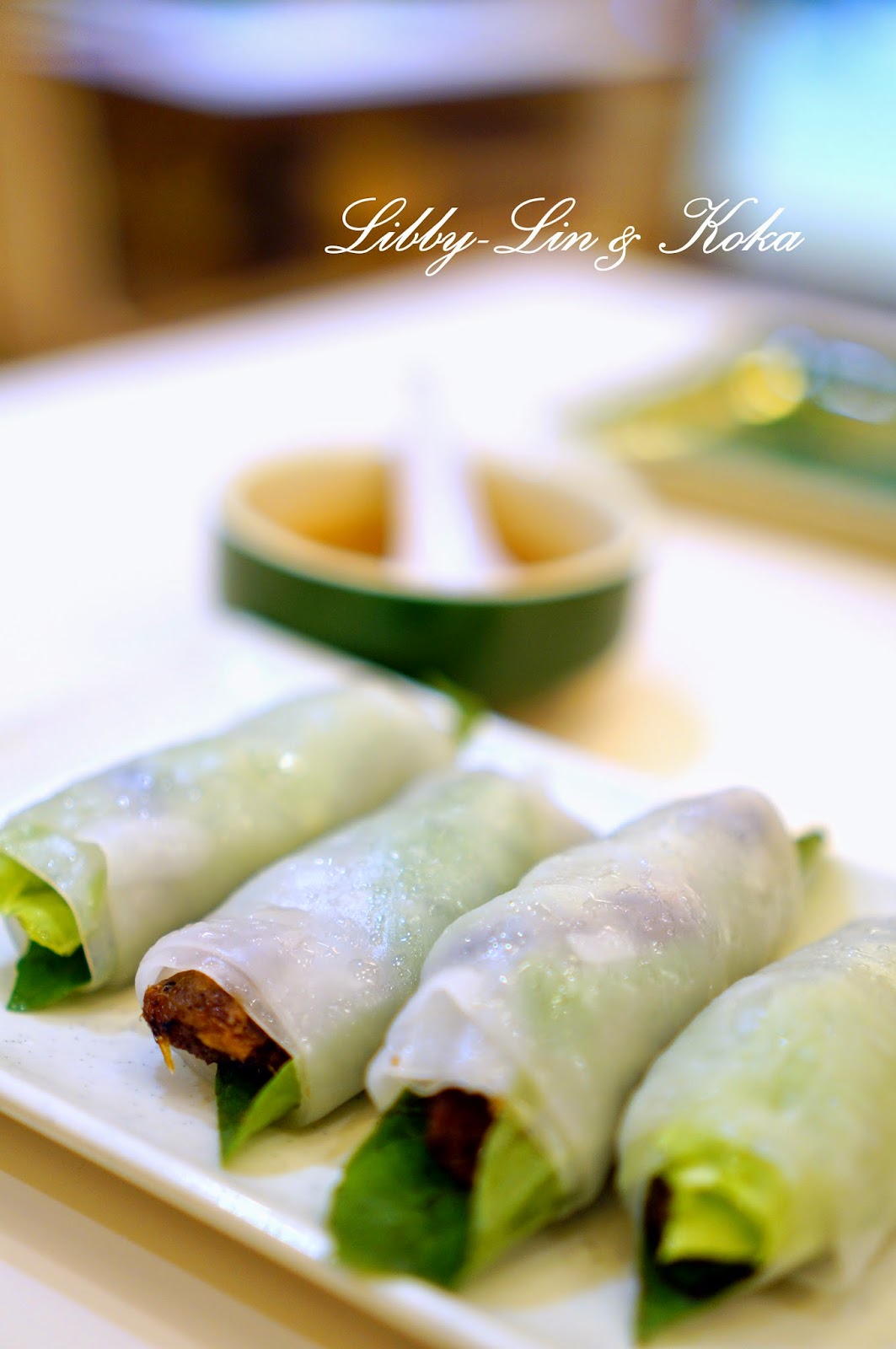 Libby-Lin & Koka: Wrap & Roll Before Heading Home :)
