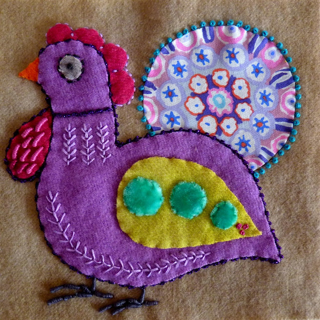 Au bonheur des mains: Sue Spargo - Bird Dance #3