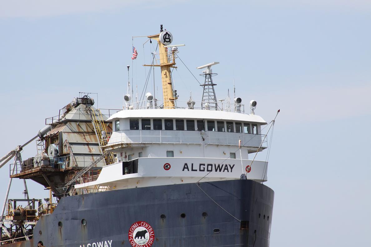 Michigan Exposures: The Algoway on the Saginaw River