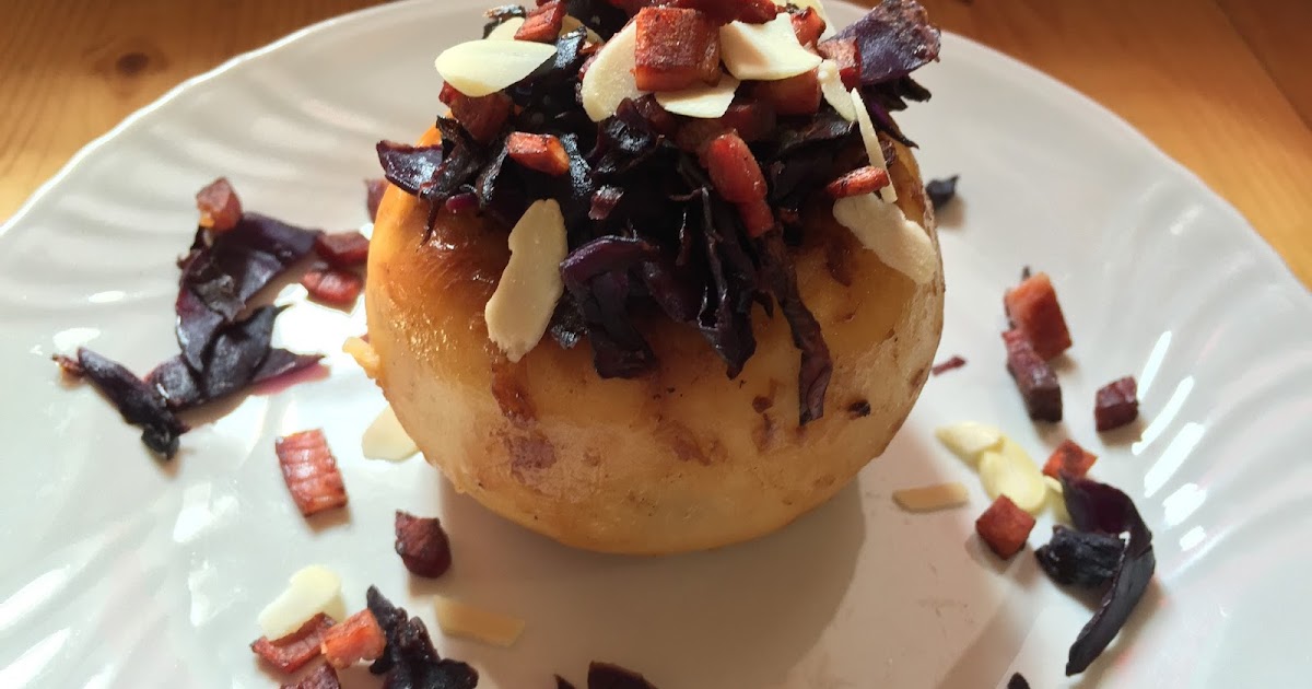 Inglourious Bananas: Red Cabbage and Bacon Stuffed Turnip // Rapa ...