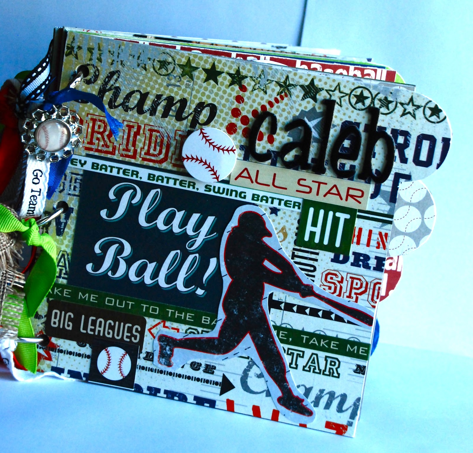 It's All Good: Baseball Mini Album. Done. {& Blog Giveaway}