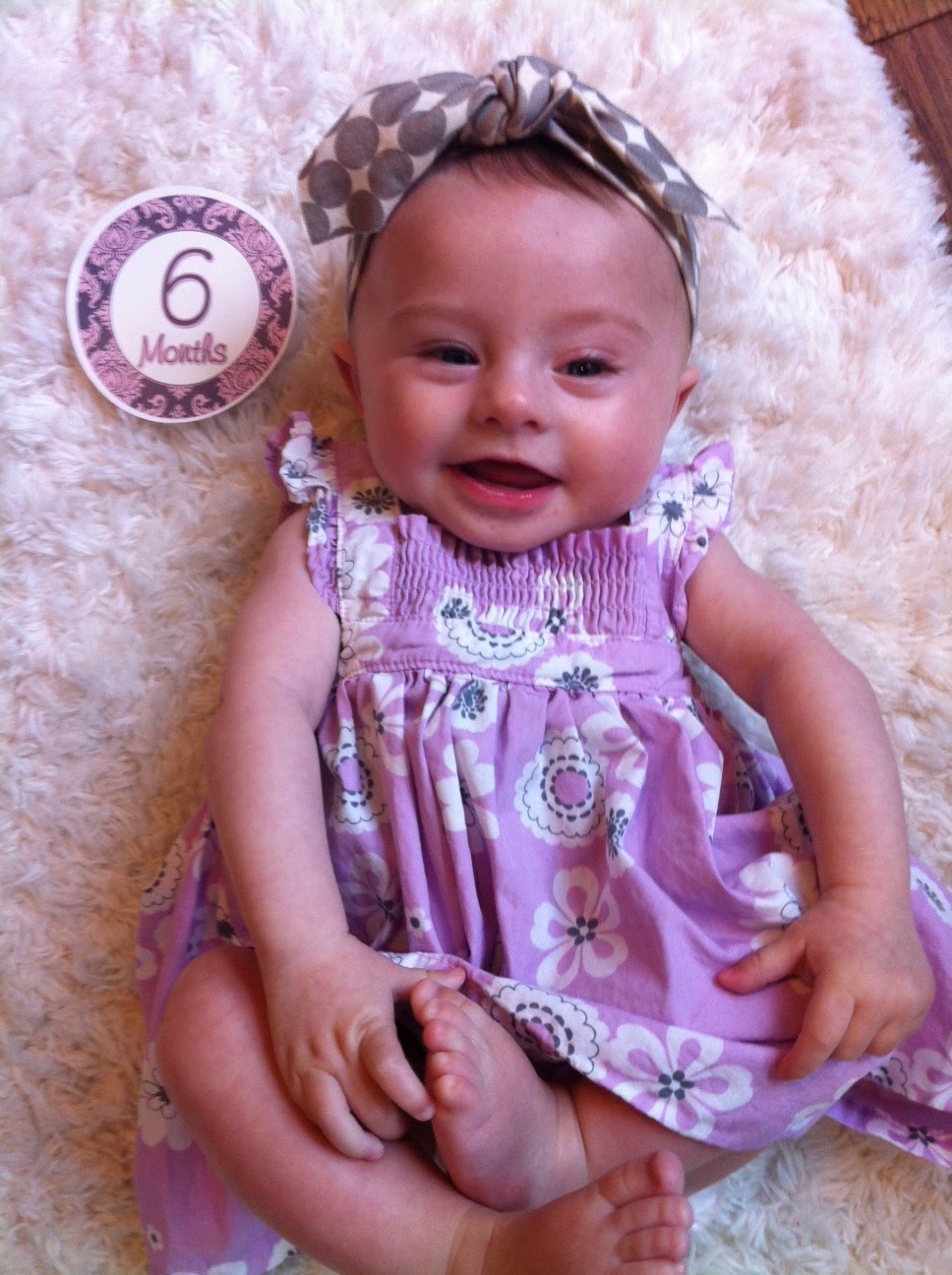 The Quest for Little Lambies: 6 Months Old- Happy Mother's Day!