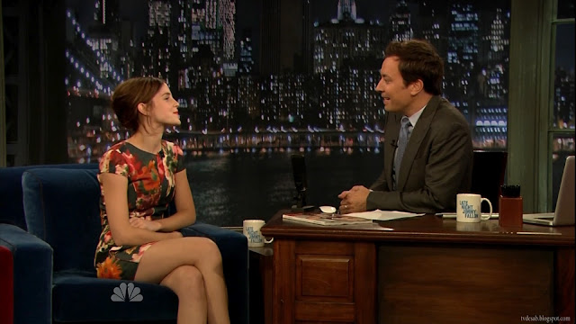 TVDeSab: Emma Watson - Late Night with Jimmy Fallon 09/13/2012