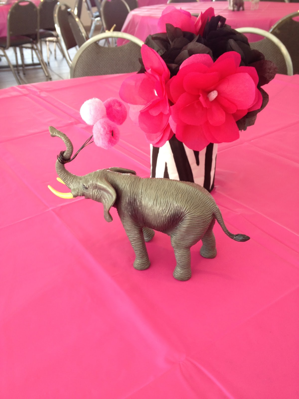 Whimsy Wees: :::Zebra&Elephant 1st Birthday:::