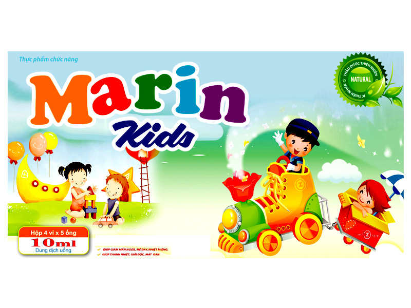 Thông tin dược, thực phẩm chức năng: MARIN Kids