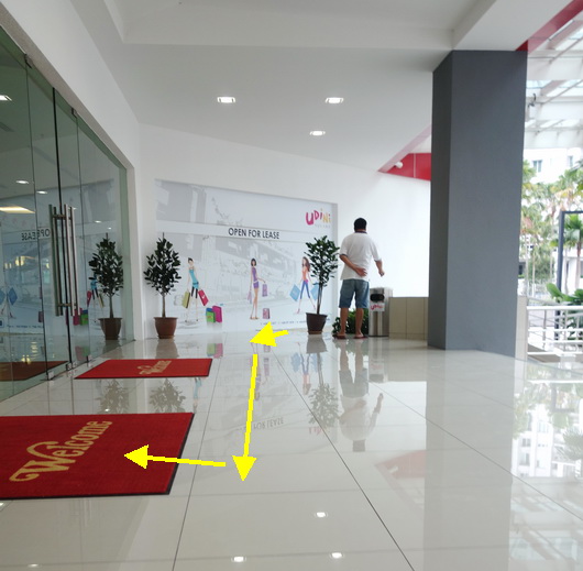 Wheelchair Access Penang (wapenang): Udini Square