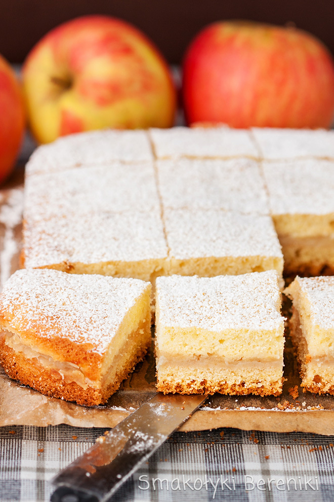 Placek z jabłkami | Smakołyki Bereniki